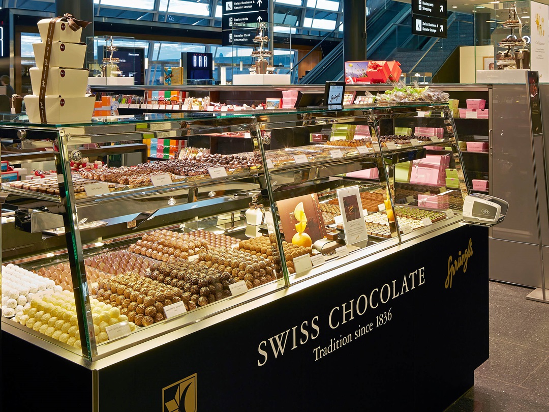 Confiserie Sprüngli – Flughafen Zuerich